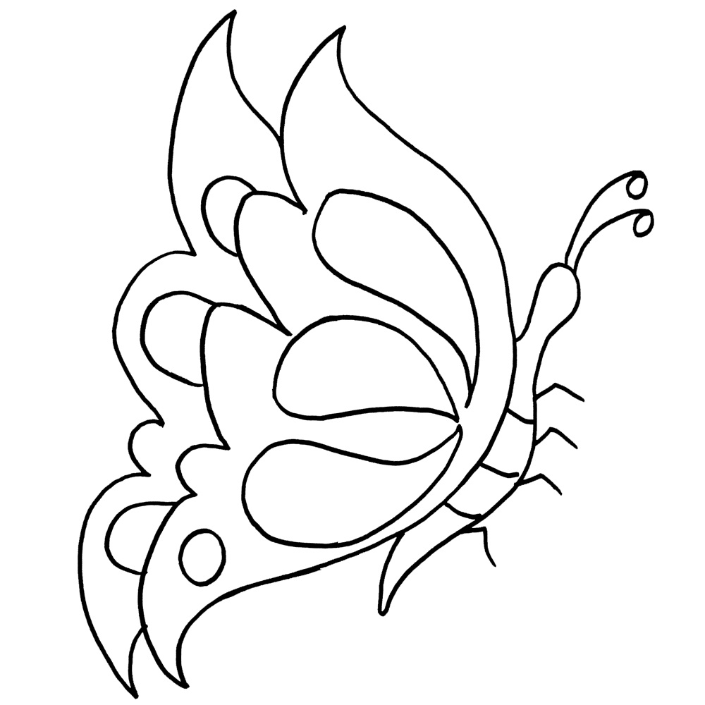 Free Printable Butterfly Coloring Pages For Kids Free Printable Butterfly Coloring Pages For Kids