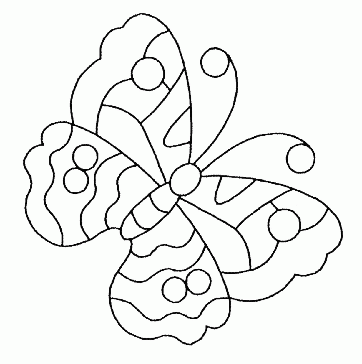 Free Printable Butterfly Coloring Pages For Kids Free Printable Butterfly Coloring Pages For Kids