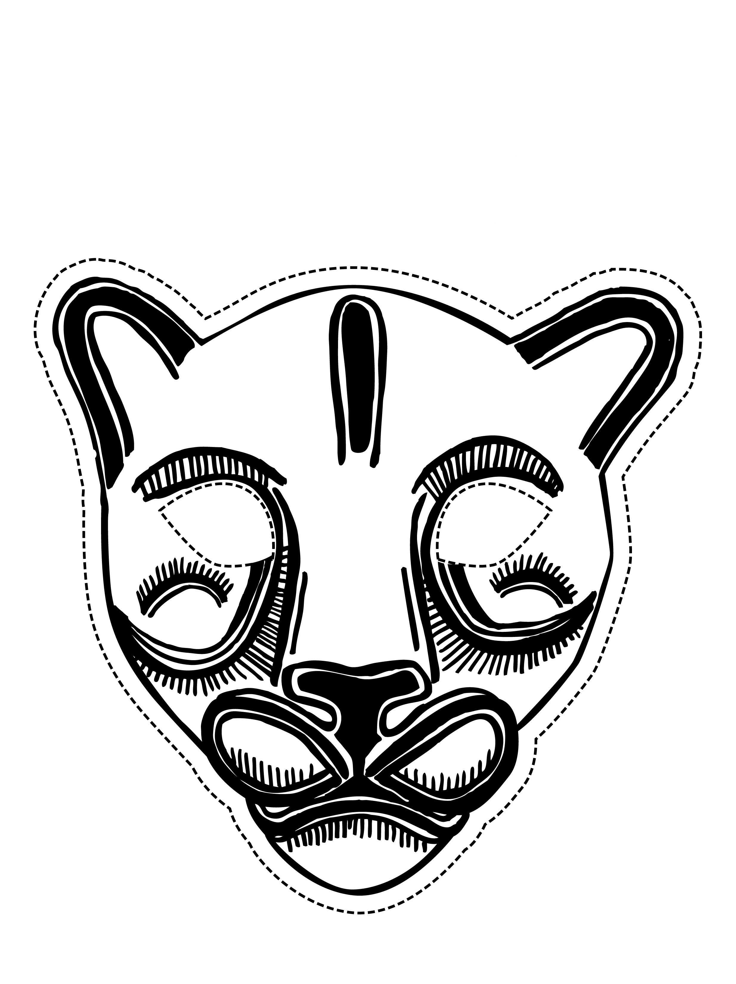 Free Printable Mask Coloring Pages For Kids Free Printable Mask Coloring Pages For Kids