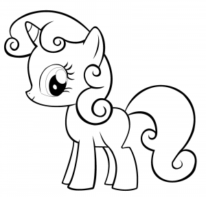 Free Printable My Little Pony Coloring Pages For Kids