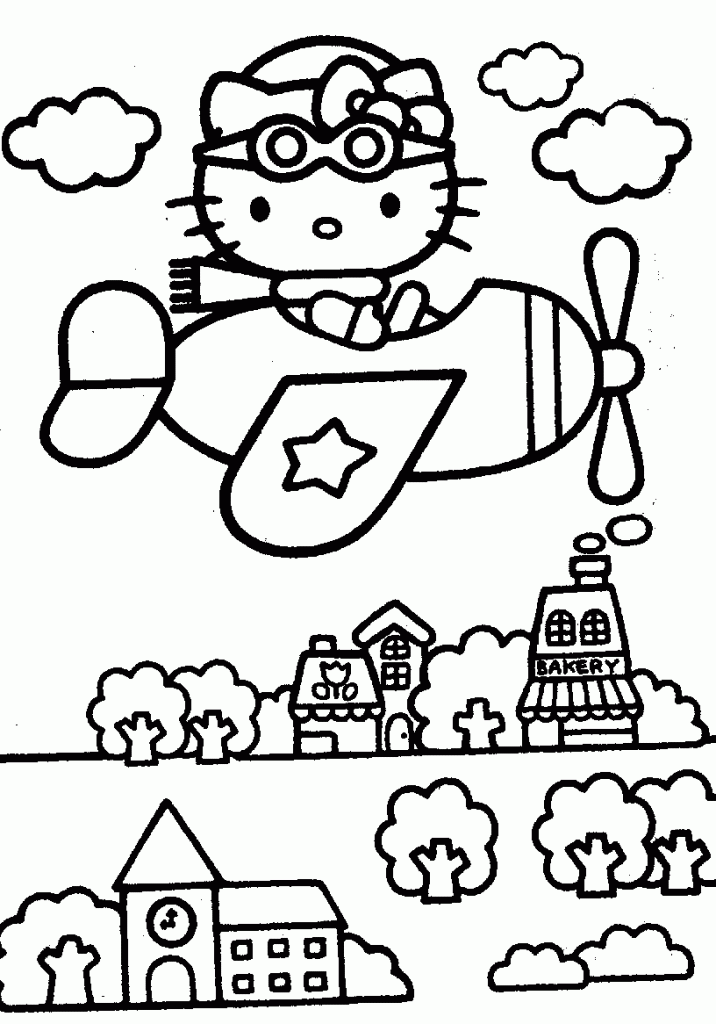 Free Printable Hello Kitty Coloring Pages For Kids Free Printable Hello Kitty Coloring Pages For Kids