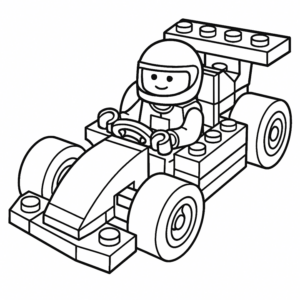 Free Printable Race Car Coloring Pages For Kids