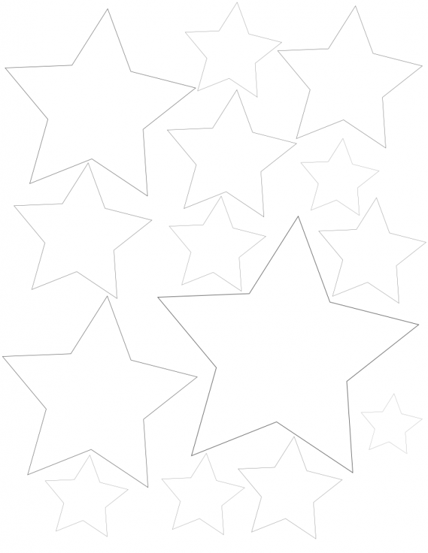 Free Printable Star Coloring Pages For Kids