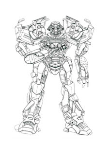 Free Printable Transformers Coloring Pages For Kids