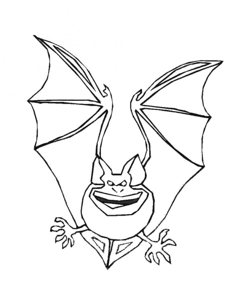 Free Printable Bat Coloring Pages For Kids
