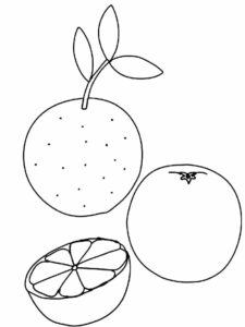 Free Printable Fruit Coloring Pages For Kids