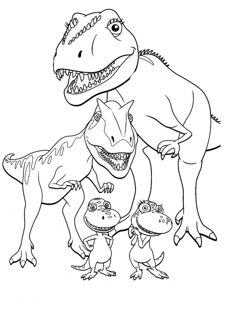 Free Printable Dinosaur Coloring Pages For Kids