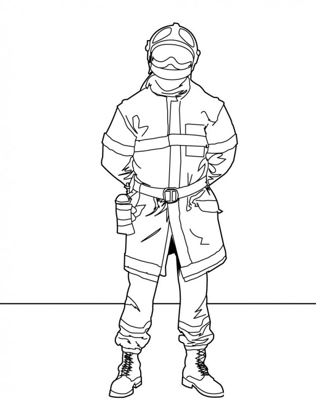 Free Printable Firefighter Coloring Pages For Kids