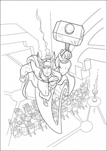 Free Printable Thor Coloring Pages For Kids