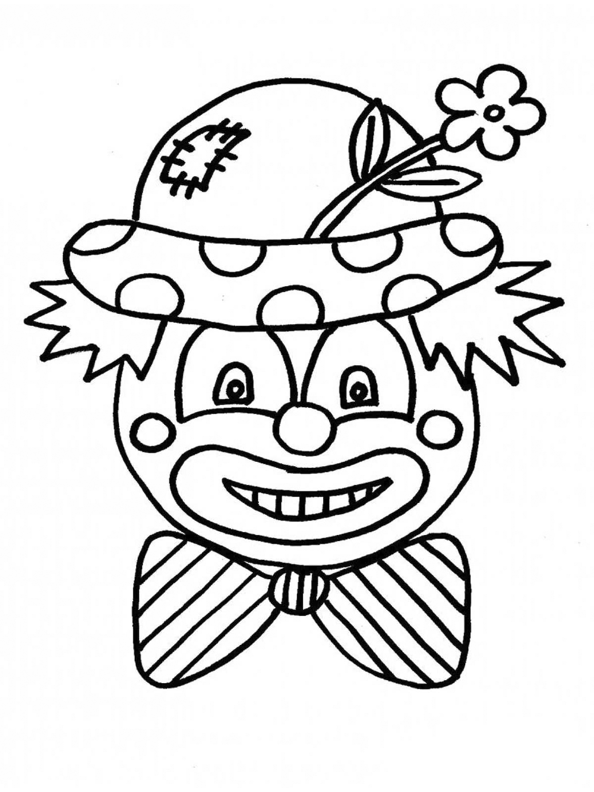 Free Printable Clown Coloring Pages For Kids