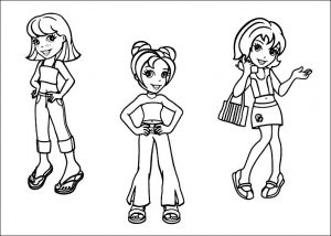 Free Printable Polly Pocket Coloring Pages For Kids