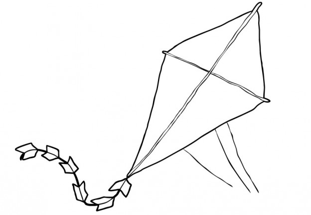 Free Printable Kite Coloring Pages For Kids