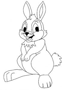 Free Printable Rabbit Coloring Pages For Kids
