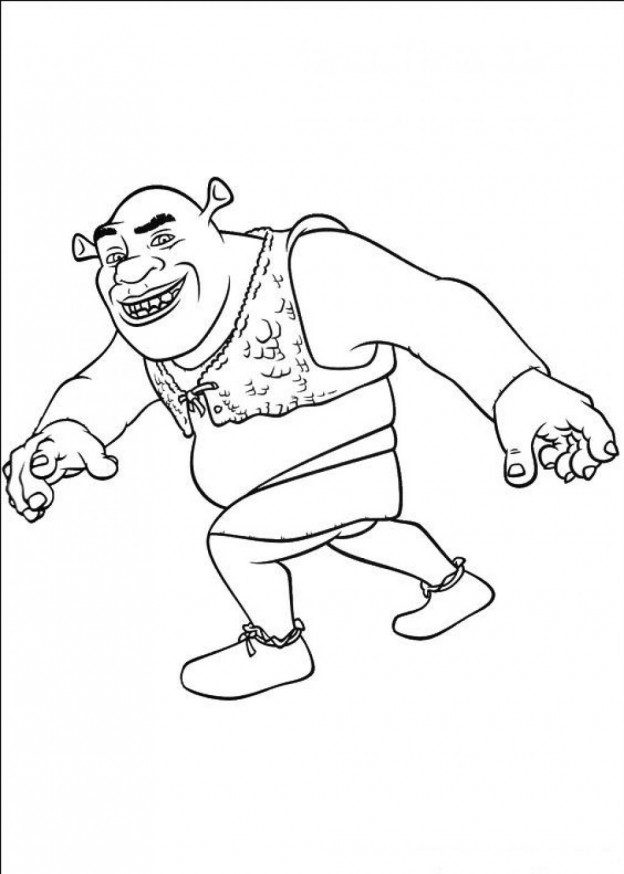 Free Printable Shrek Coloring Pages For Kids
