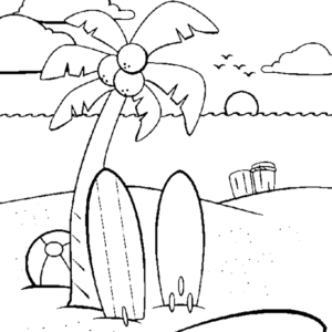 Free Printable Tree Coloring Pages For Kids