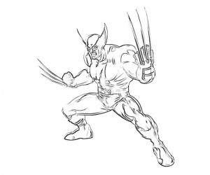 Free Printable Wolverine Coloring Pages For Kids