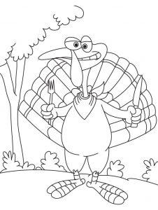 Free Printable Turkey Coloring Pages For Kids