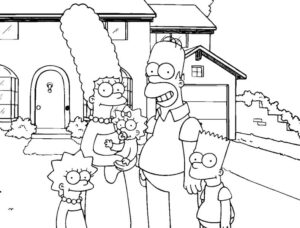 Free Printable House Coloring Pages For Kids