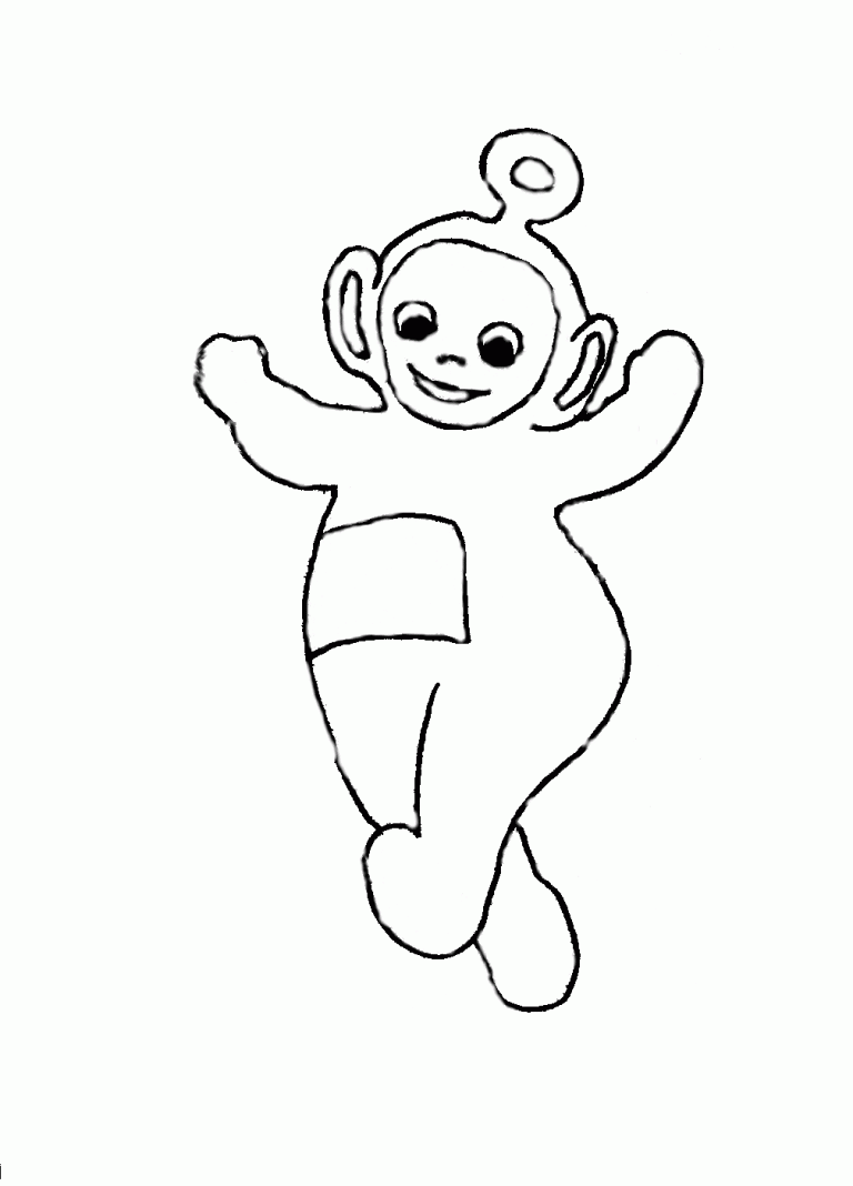 Free Printable Teletubbies Coloring Pages For Kids