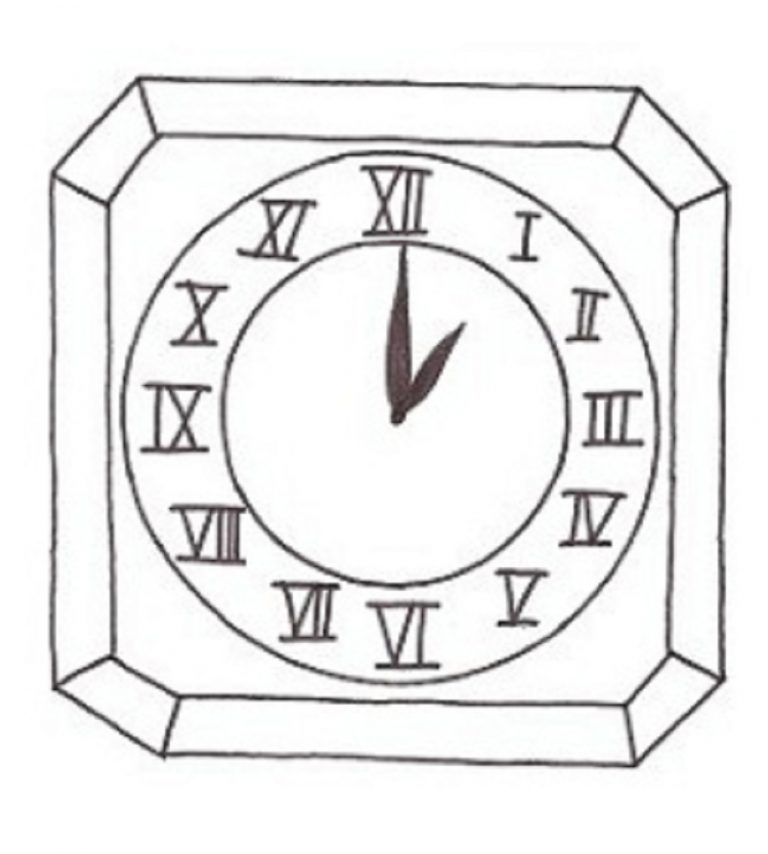 Free Printable Clock Coloring Pages For Kids