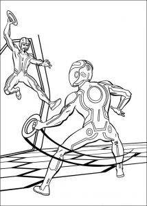 Free Printable Tron Coloring Pages For Kids