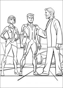 Free Printable Tron Coloring Pages For Kids