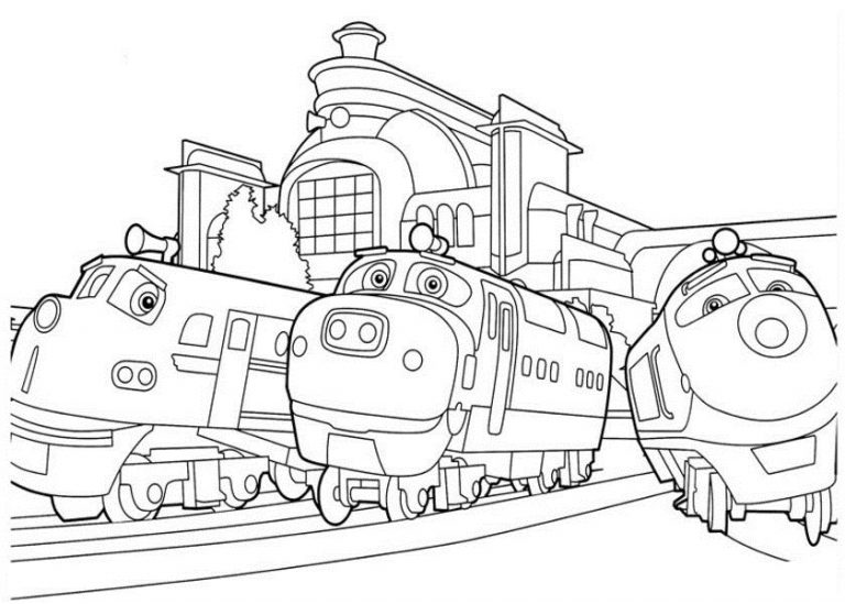 Free Printable Chuggington Coloring Pages For Kids