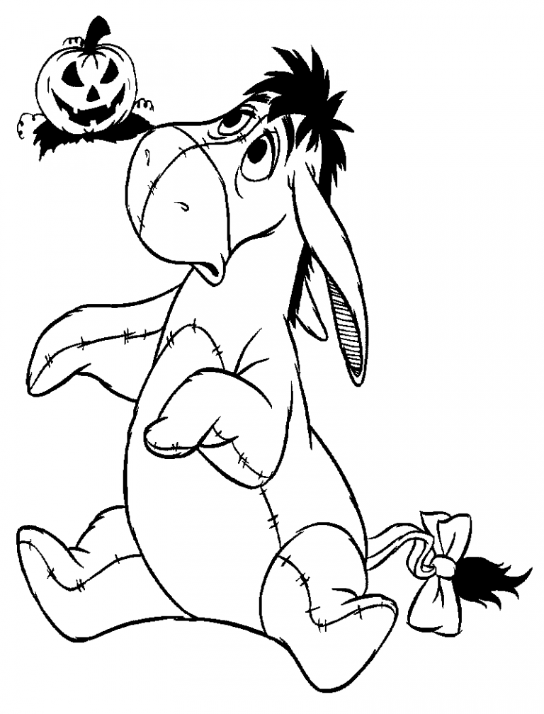 Free Printable Eeyore Coloring Pages For Kids