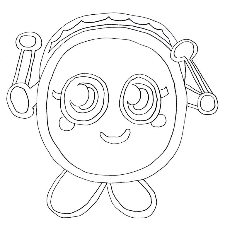 Free Printable Moshi Monster Coloring Pages For Kids