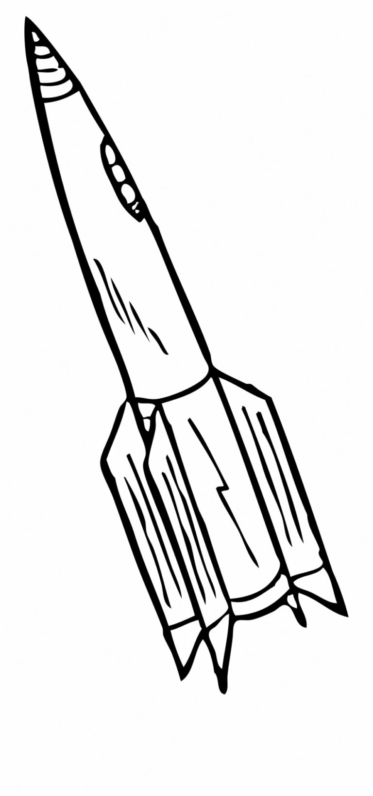 Free Printable Rocket Ship Coloring Pages For Kids