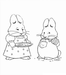 Free Printable Max and Ruby Coloring Pages For Kids