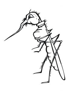 Free Printable Mosquito Coloring Pages For Kids