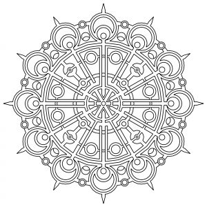 Free Printable Geometric Coloring Pages For Kids