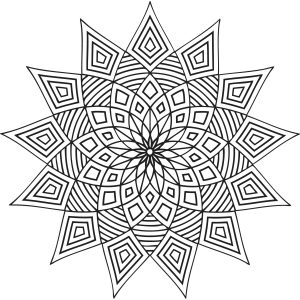 Free Printable Geometric Coloring Pages For Kids