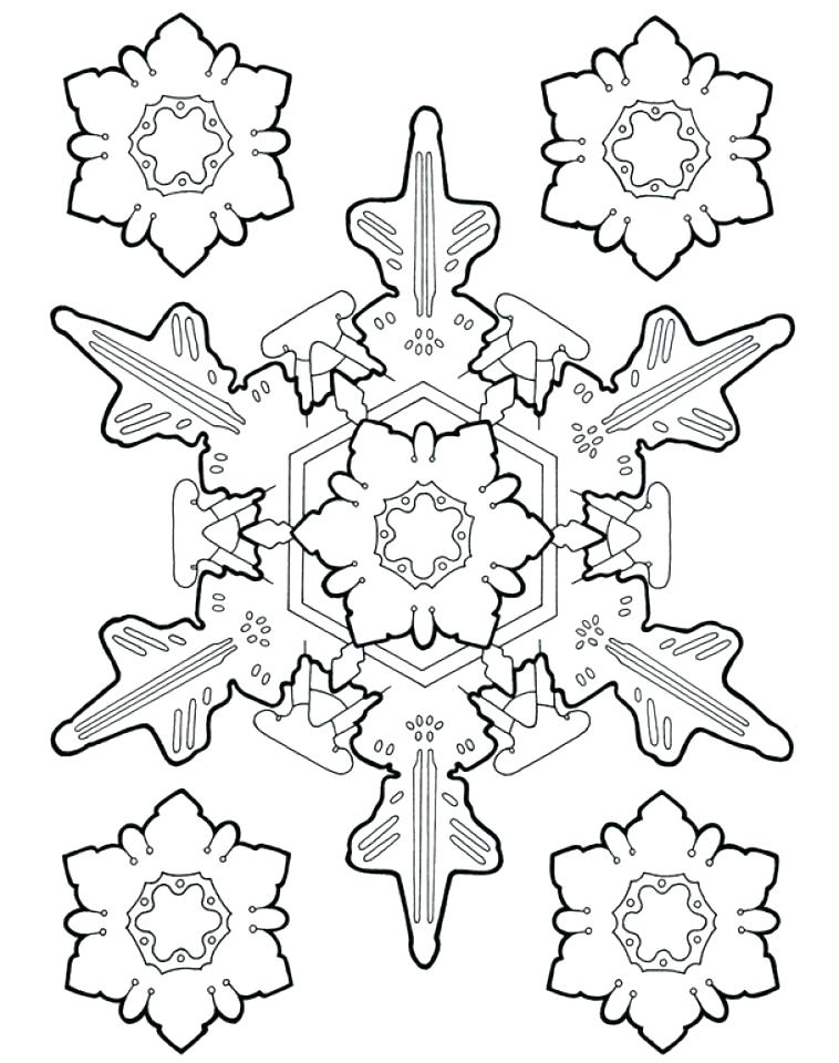 Free Printable Snowflake Coloring Pages For Kids Free Printable Snowflake Coloring Pages For Kids