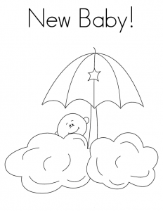 Free Printable Baby Coloring Pages For Kids