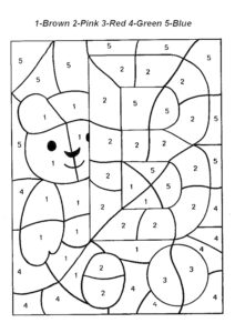 Free Printable Color by Number Coloring Pages - Best Coloring Pages For ...