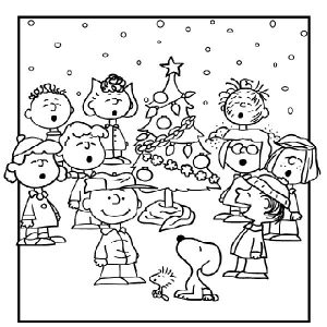 Free Printable Charlie Brown Christmas Coloring Pages For Kids - Best ...