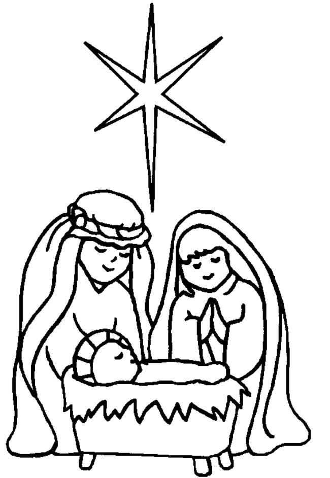 Free Printable Nativity Coloring Pages For Kids Free Printable Nativity Coloring Pages For Kids