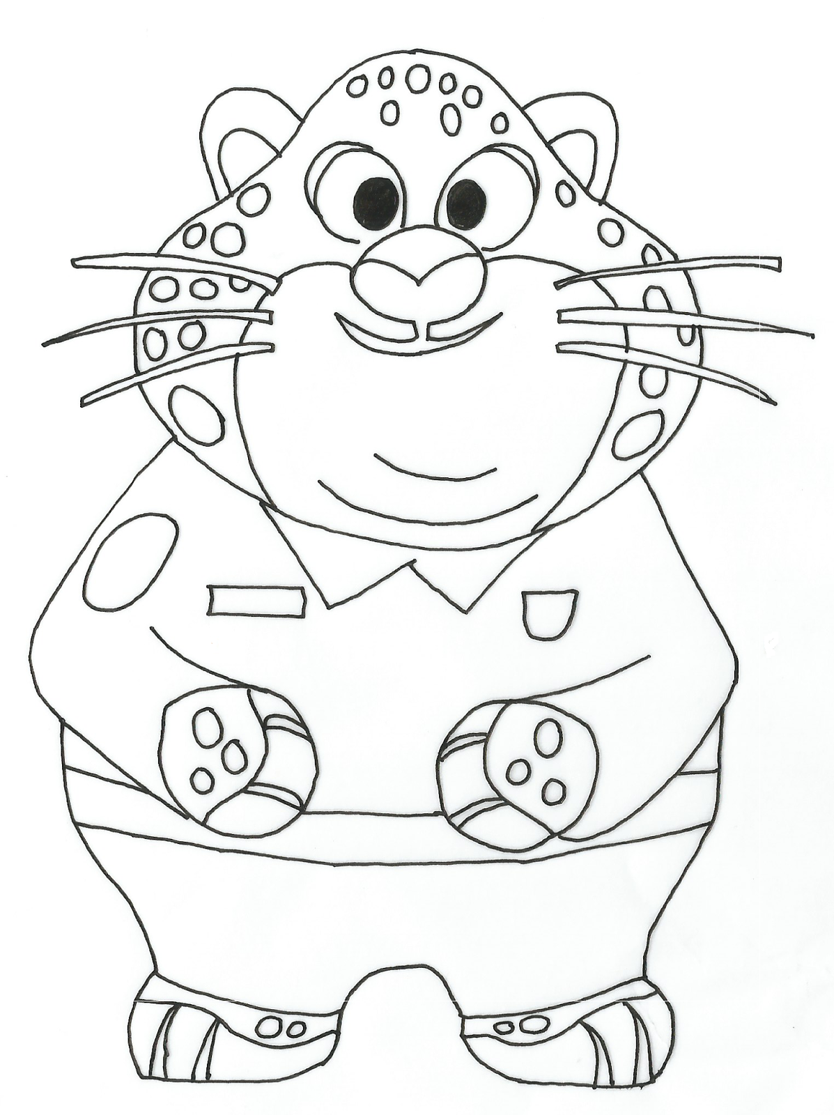 Zootopia Coloring Pages Best Coloring Pages For Kids