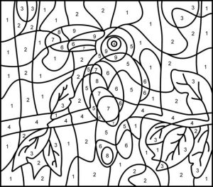 Adult Color By Numbers - Best Coloring Pages For Kids
