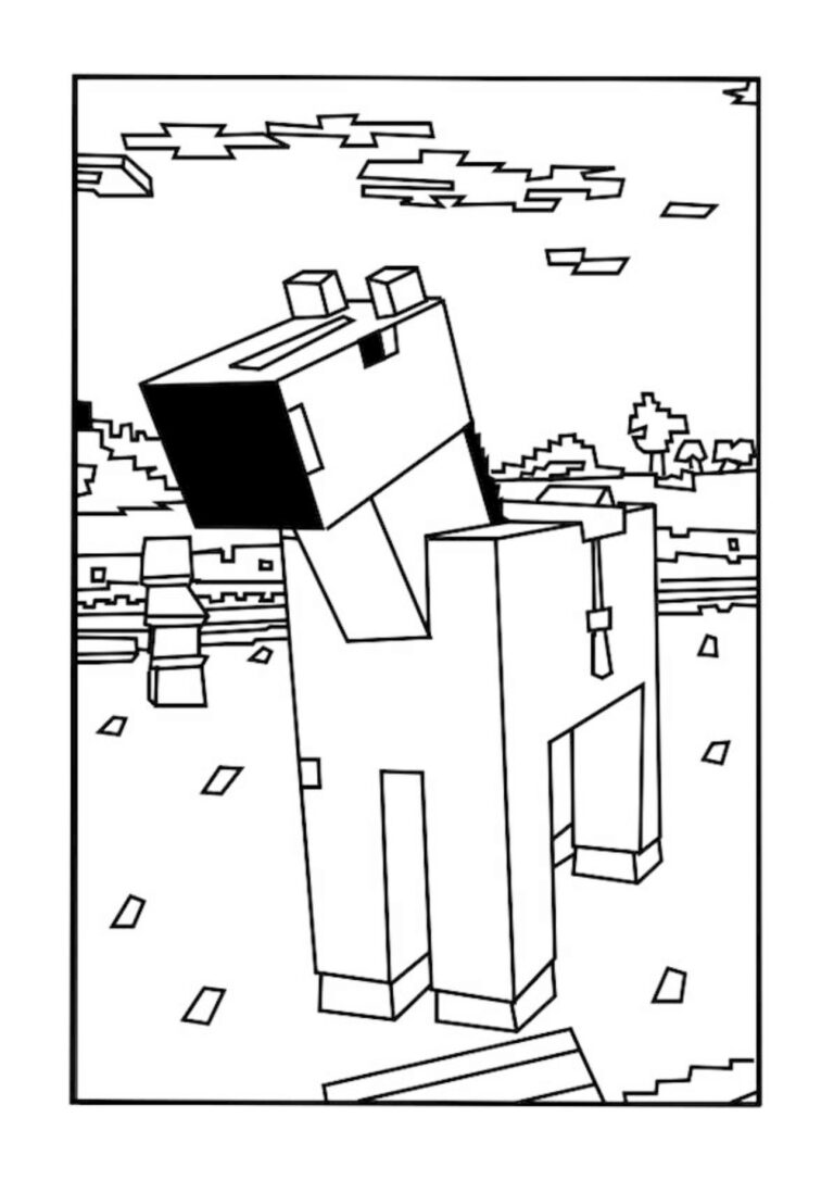 Minecraft Coloring Pages - Best Coloring Pages For Kids