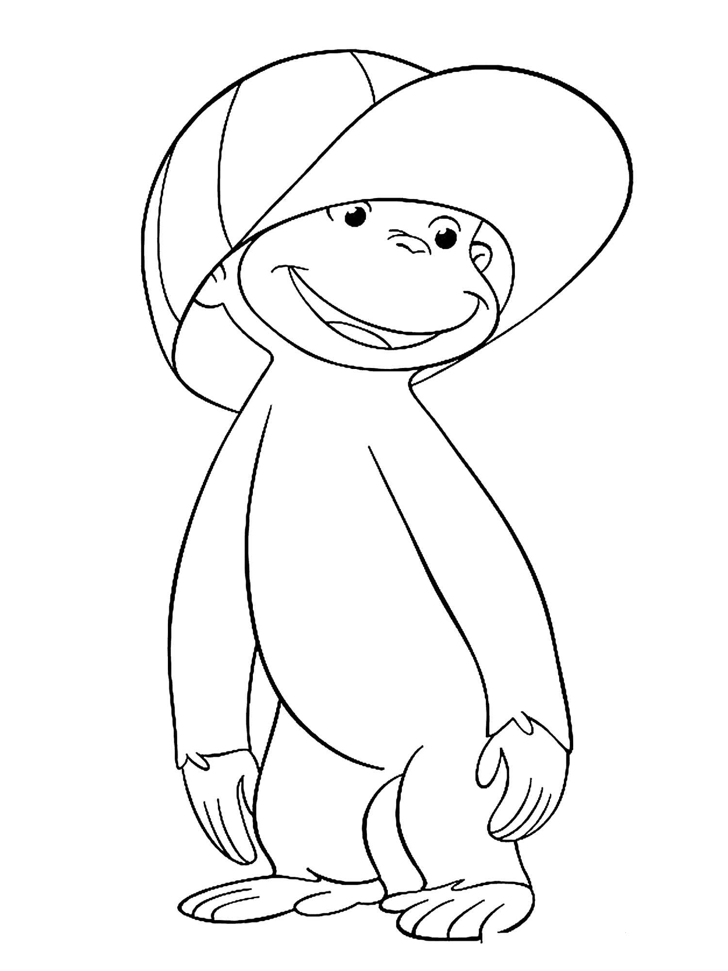 Curious George Coloring Pages - Best Coloring Pages For Kids