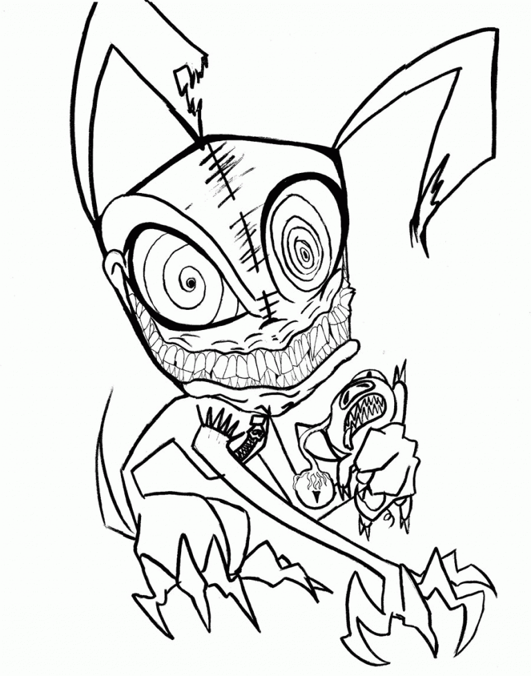 Scary Coloring Pages Best Coloring Pages For Kids Scary Coloring Pages Best Coloring Pages For Kids