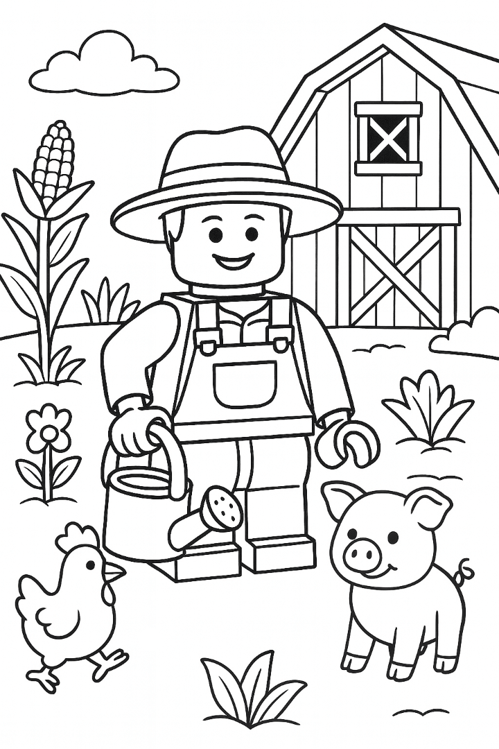 Lego Coloring Pages - Best Coloring Pages For Kids