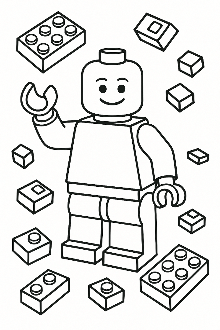 Lego Coloring Pages - Best Coloring Pages For Kids