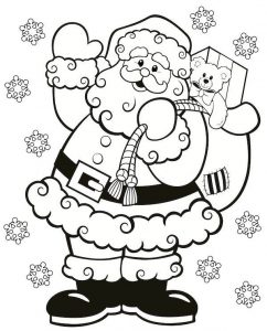 Santa Coloring Pages - Best Coloring Pages For Kids
