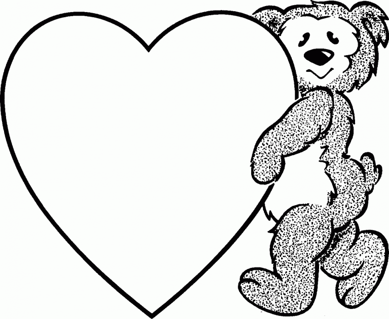 Valentine Heart Coloring Pages - Best Coloring Pages For Kids