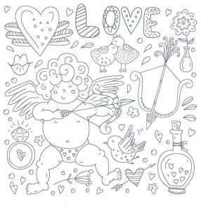 Valentines Day Coloring Pages for Adults - Best Coloring Pages For Kids