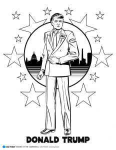 Donald Trump Coloring Pages - Best Coloring Pages For Kids
